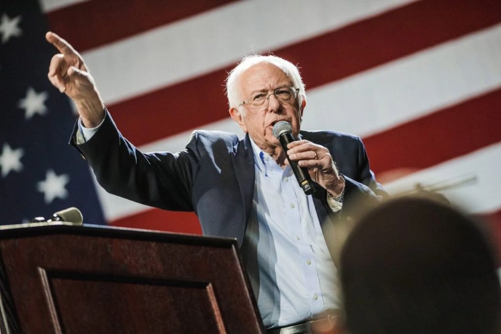 Bernie Sanders sends warning message to the UK - HotMinute