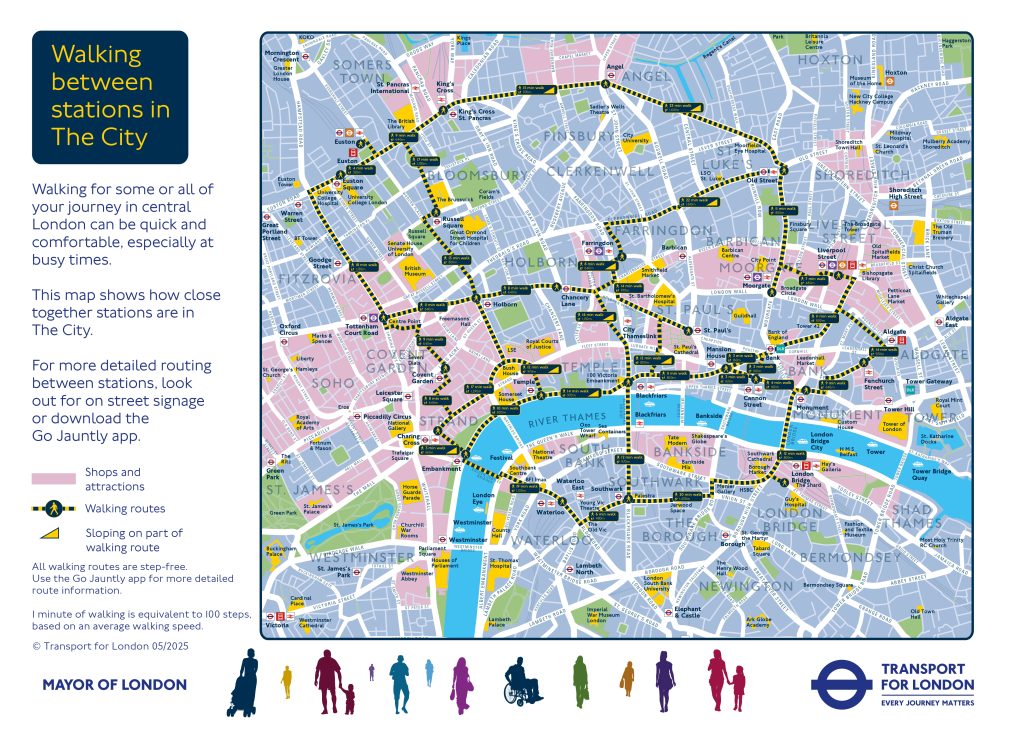 TfL unveils 3 new maps of London – with a twist - HotMinute